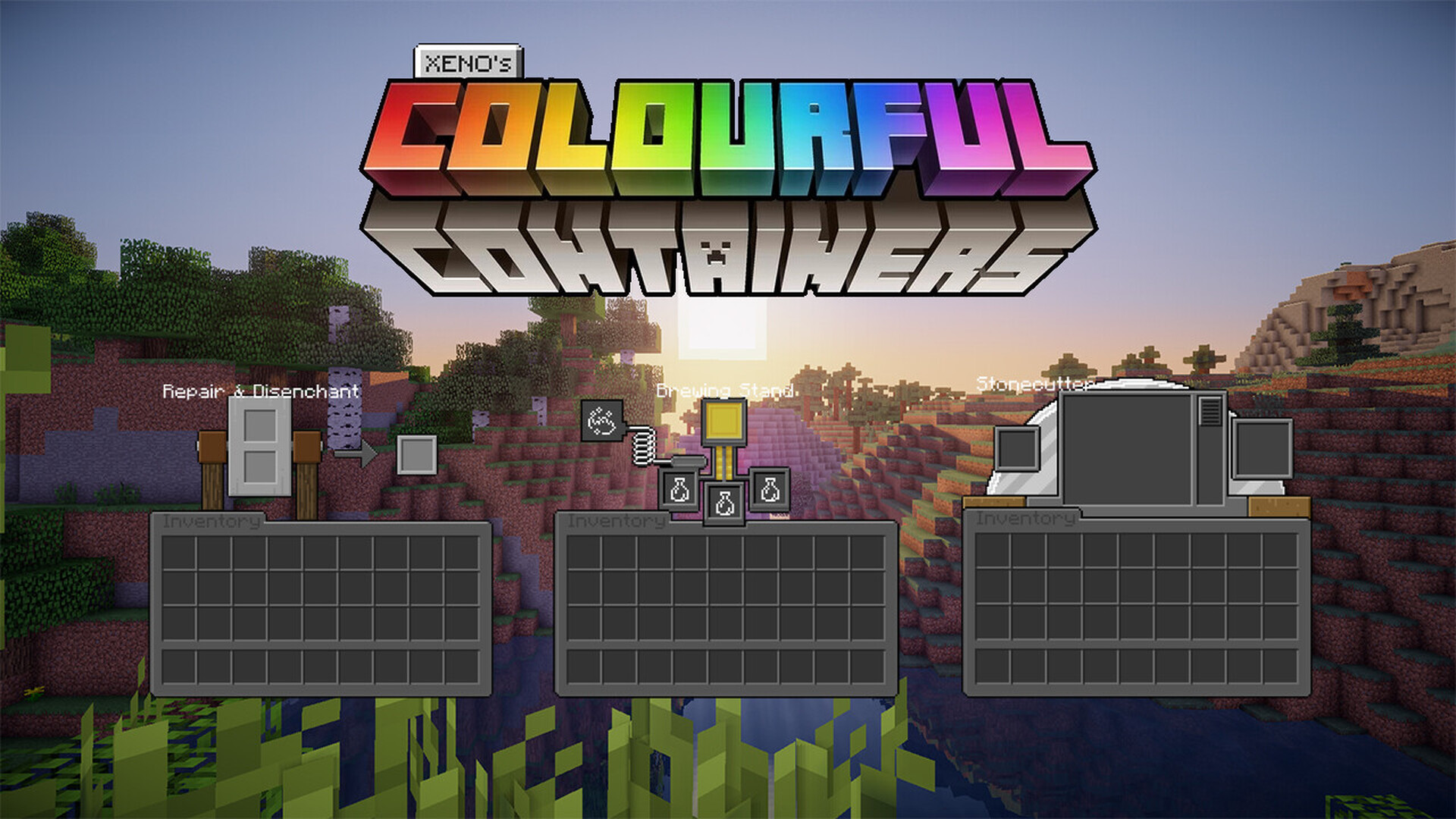 Colourful Containers Dark Mode GUI (Optifine Required) Minecraft ...