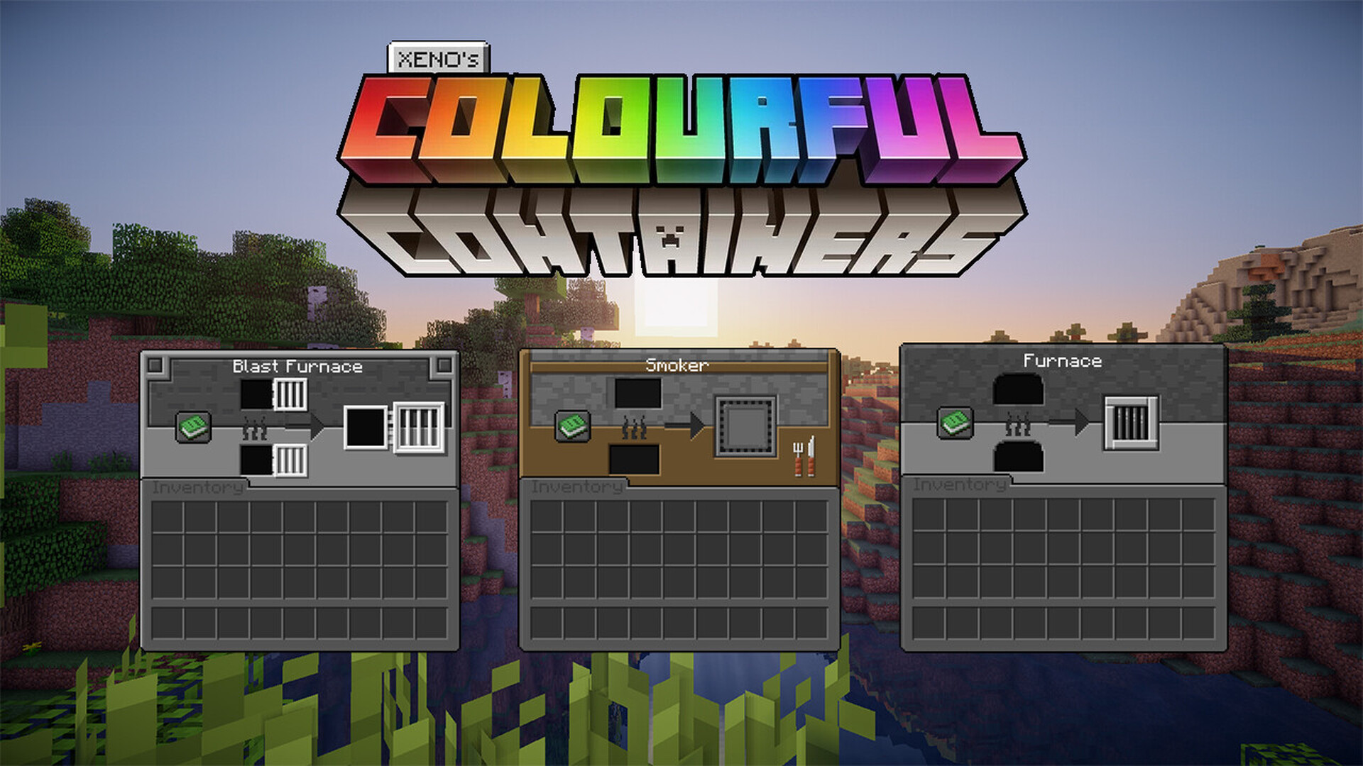 Colourful Containers Dark Mode GUI (Optifine Required) Minecraft ...