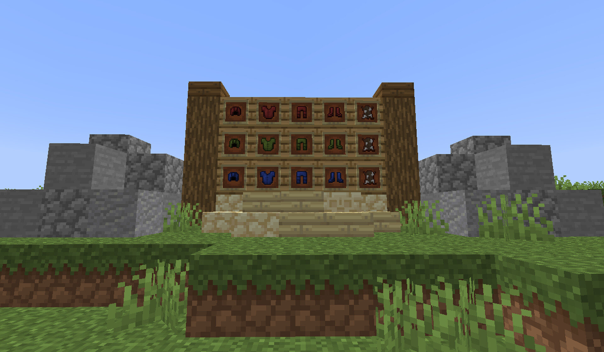 GreenPaste's Leather Overlay Minecraft Texture Pack