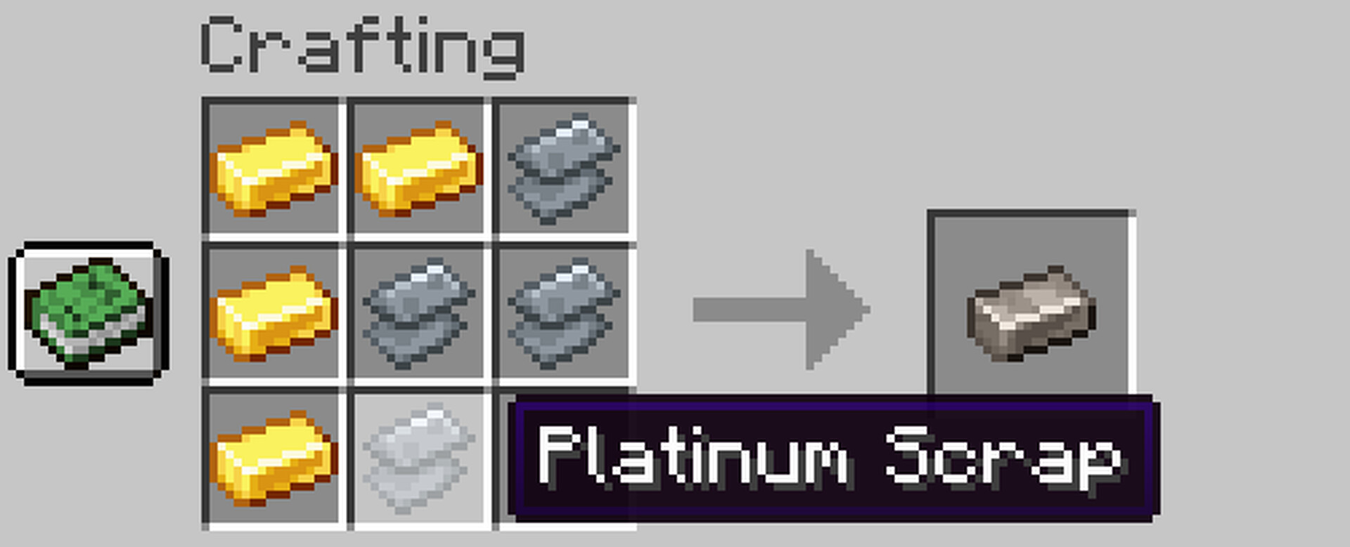 Platinum-Gold for Netherite Minecraft Texture Pack