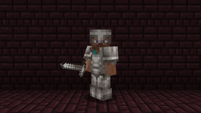 Platinum-Gold for Netherite Minecraft Texture Pack