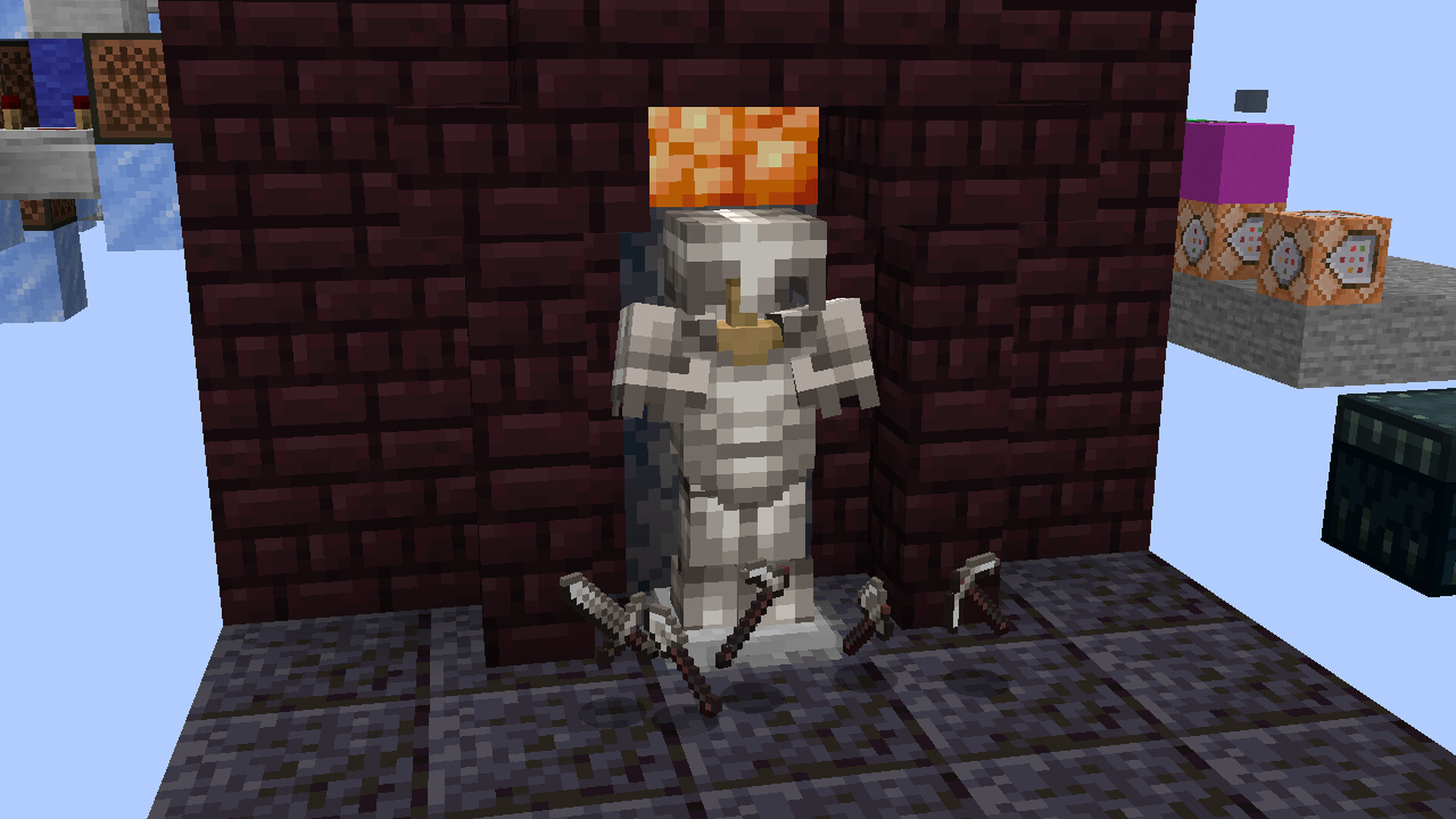 Platinum-Gold for Netherite Minecraft Texture Pack