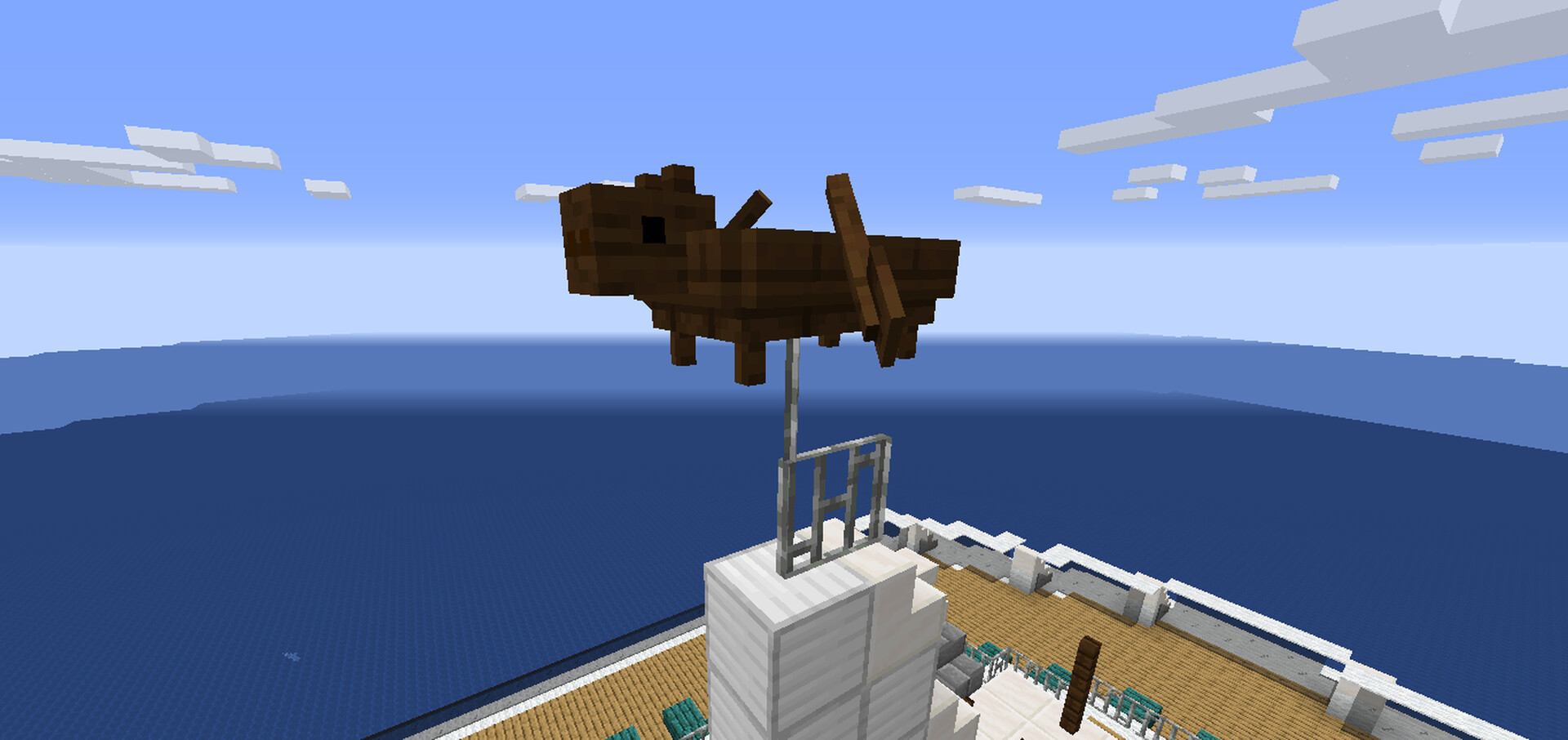 CapyBoat !! Optifine boat texture pack Minecraft Texture Pack