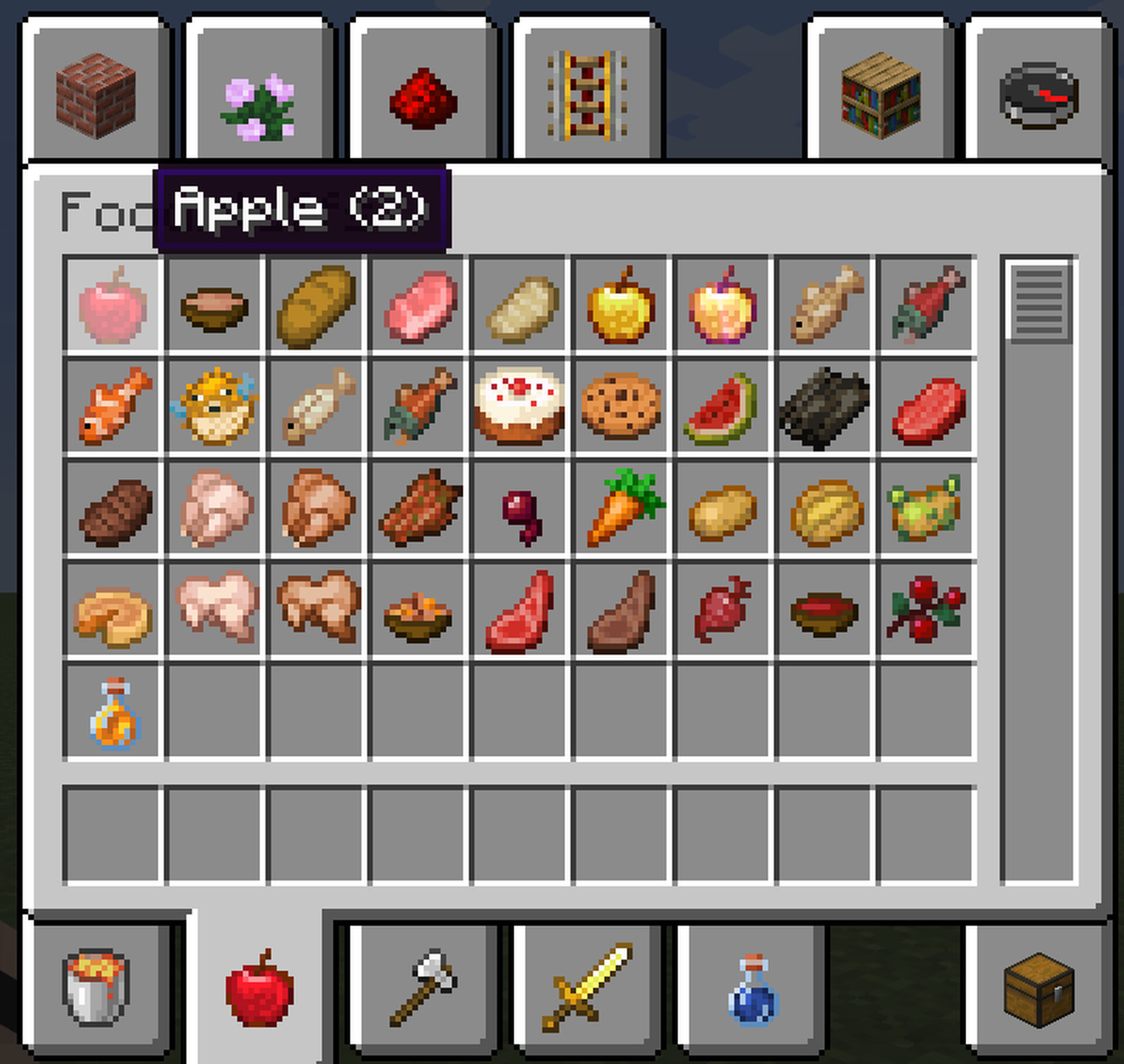 Hunger Helper Minecraft Texture Pack