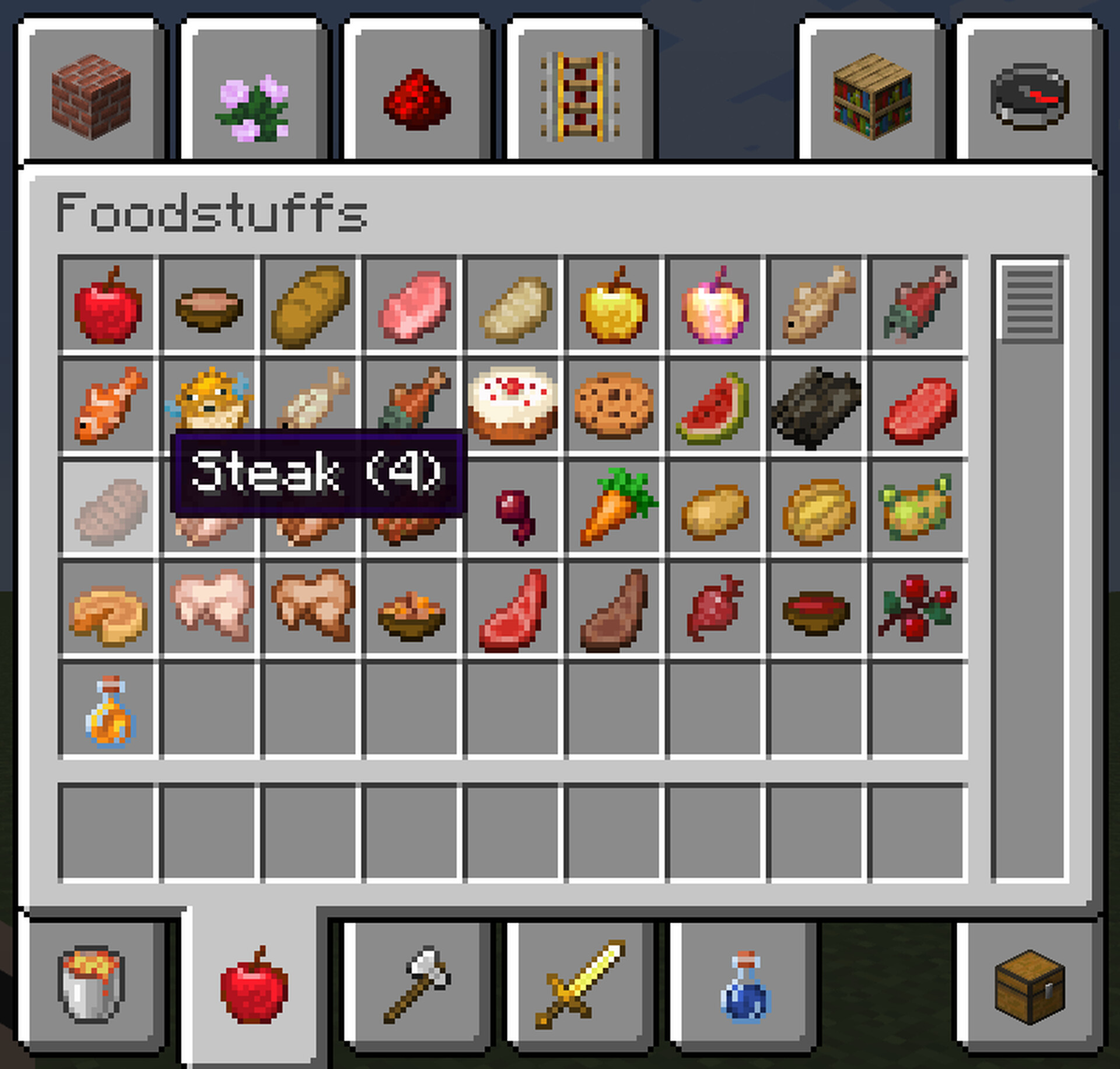 Hunger Helper Minecraft Texture Pack