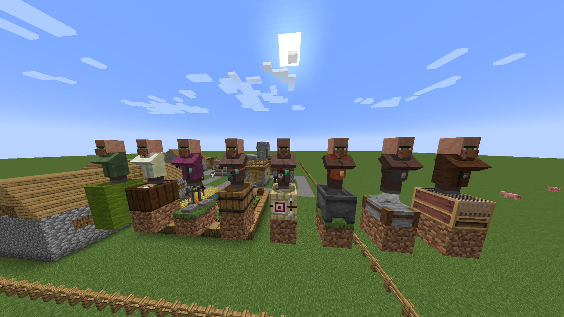 New Classic Villagers! Minecraft Texture Pack