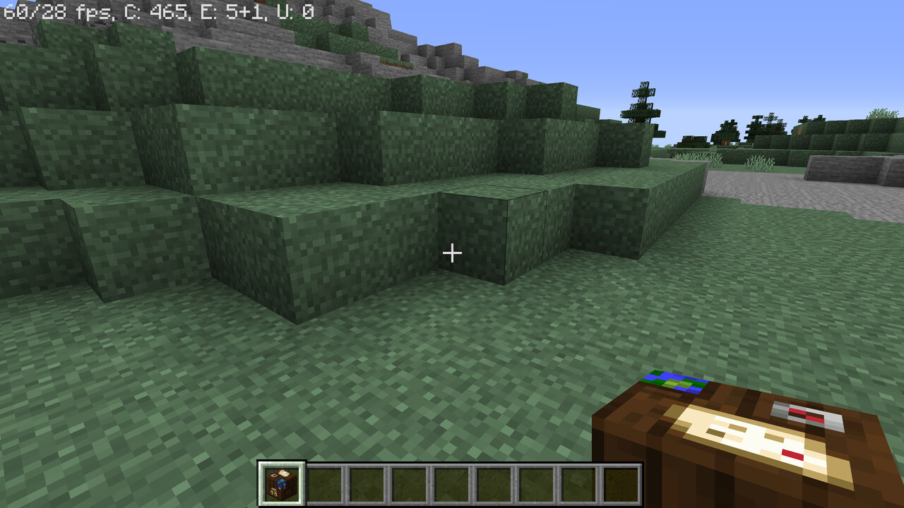 Rotated Cartography Table Minecraft Texture Pack