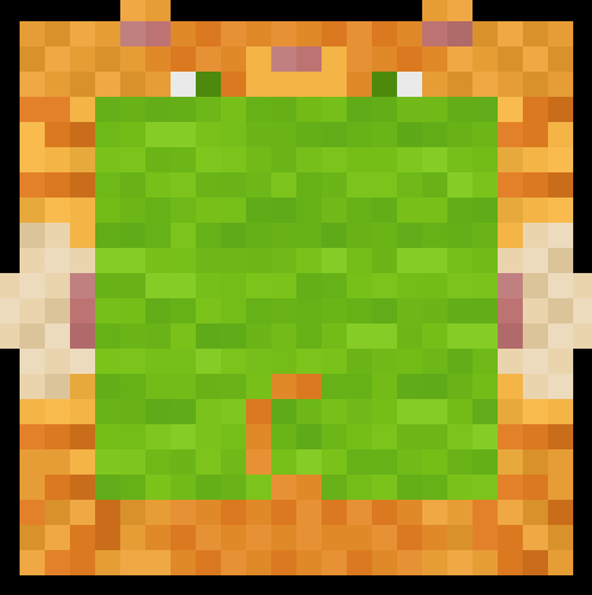 red striped cat hotbar selector Minecraft Texture Pack