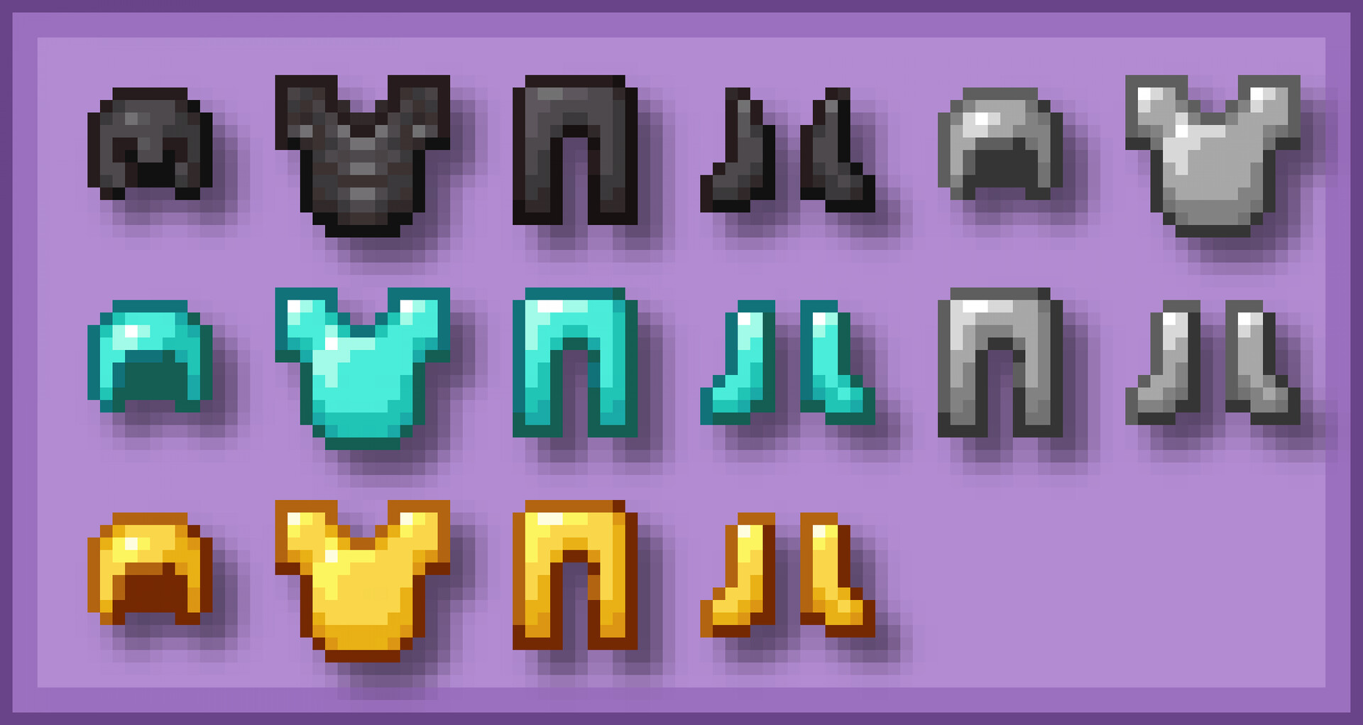 Consistent Armor - Java Minecraft Texture Pack