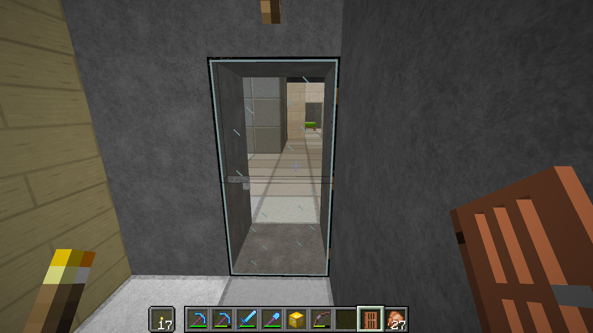 Glass door Minecraft Texture Pack