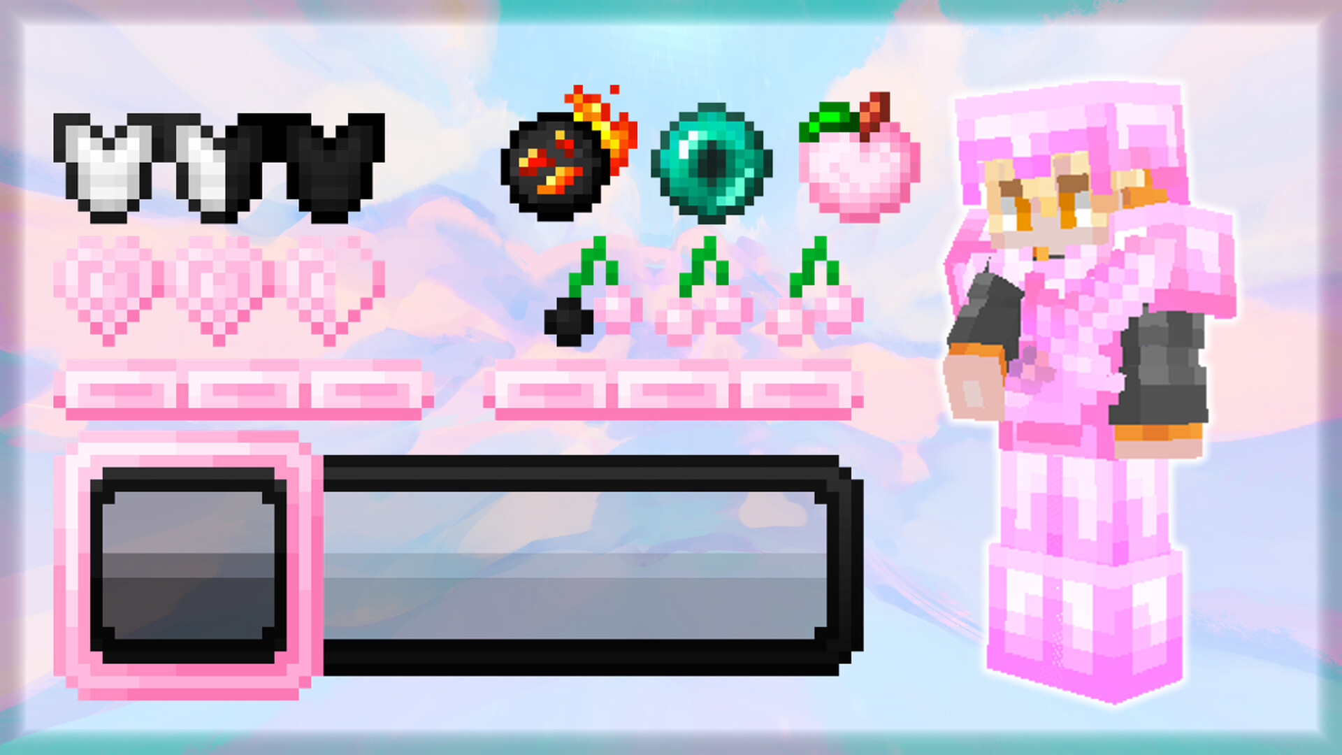 Pinkfault 16x - Peach Minecraft Texture Pack