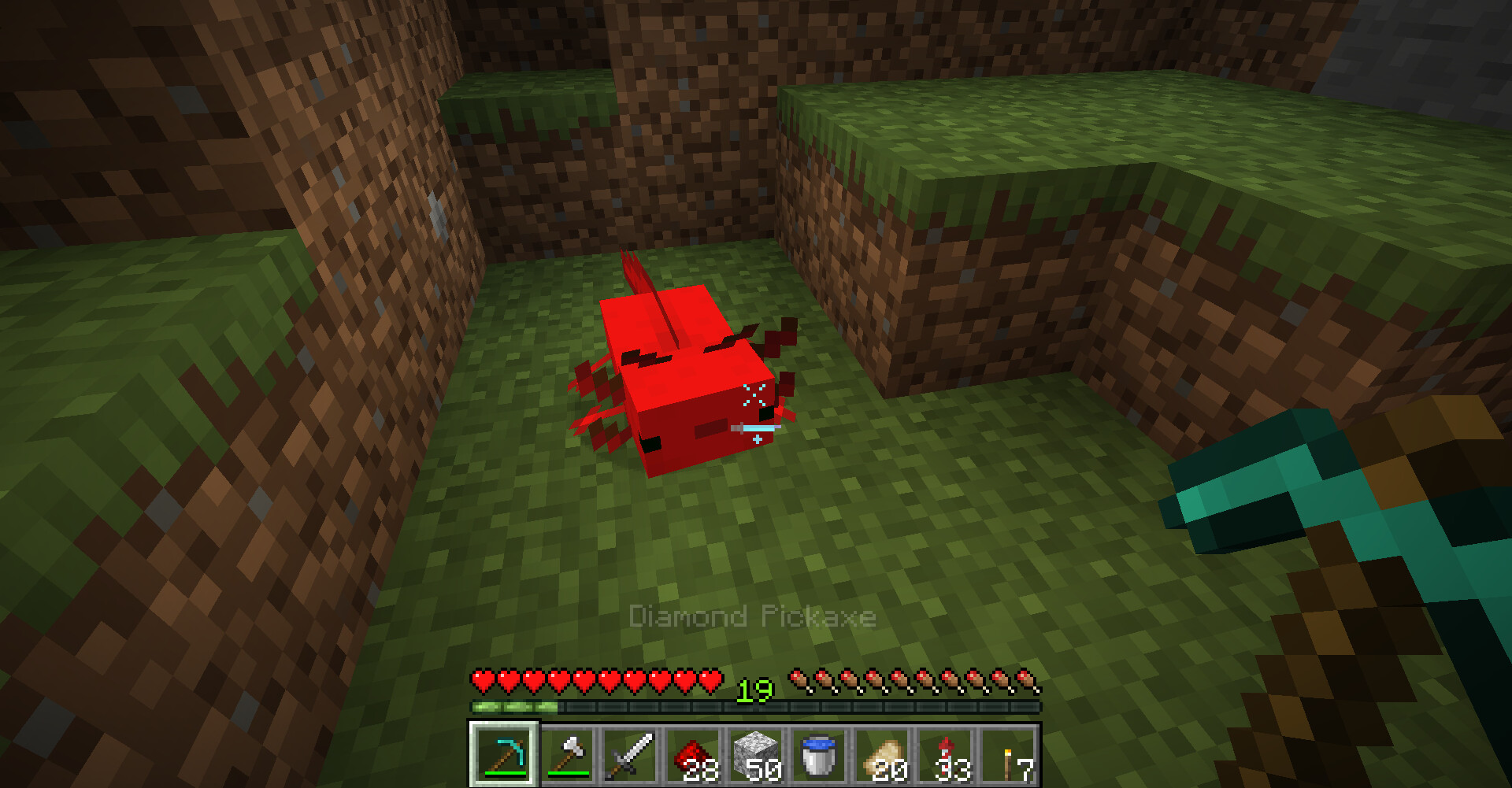 Joe's Glow Axolotls (Now for Bedrock and Java) Minecraft Texture Pack