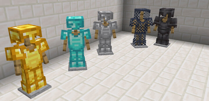 Consistent Armor - Bedrock Minecraft Texture Pack