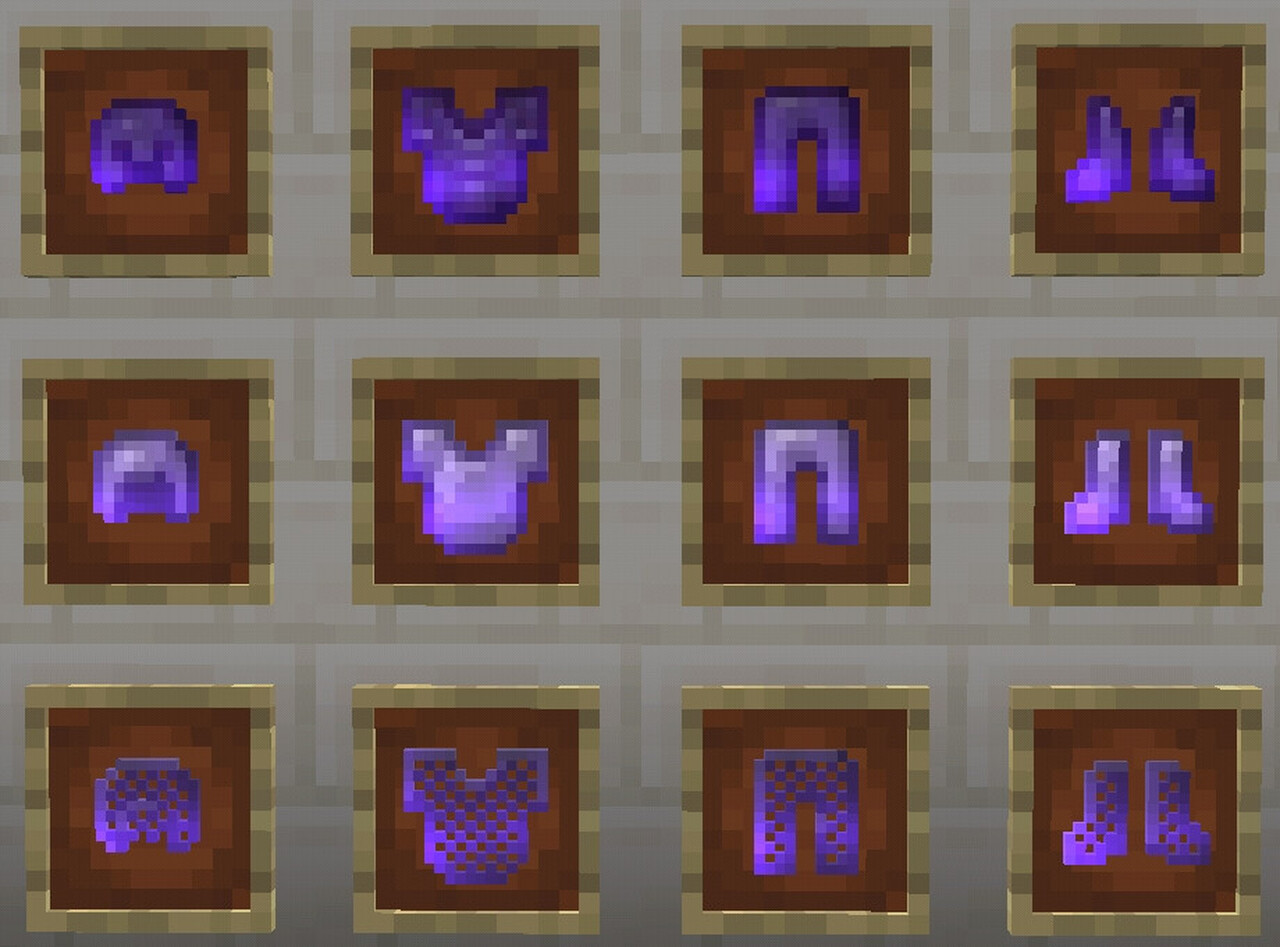 Consistent Armor - Bedrock Minecraft Texture Pack