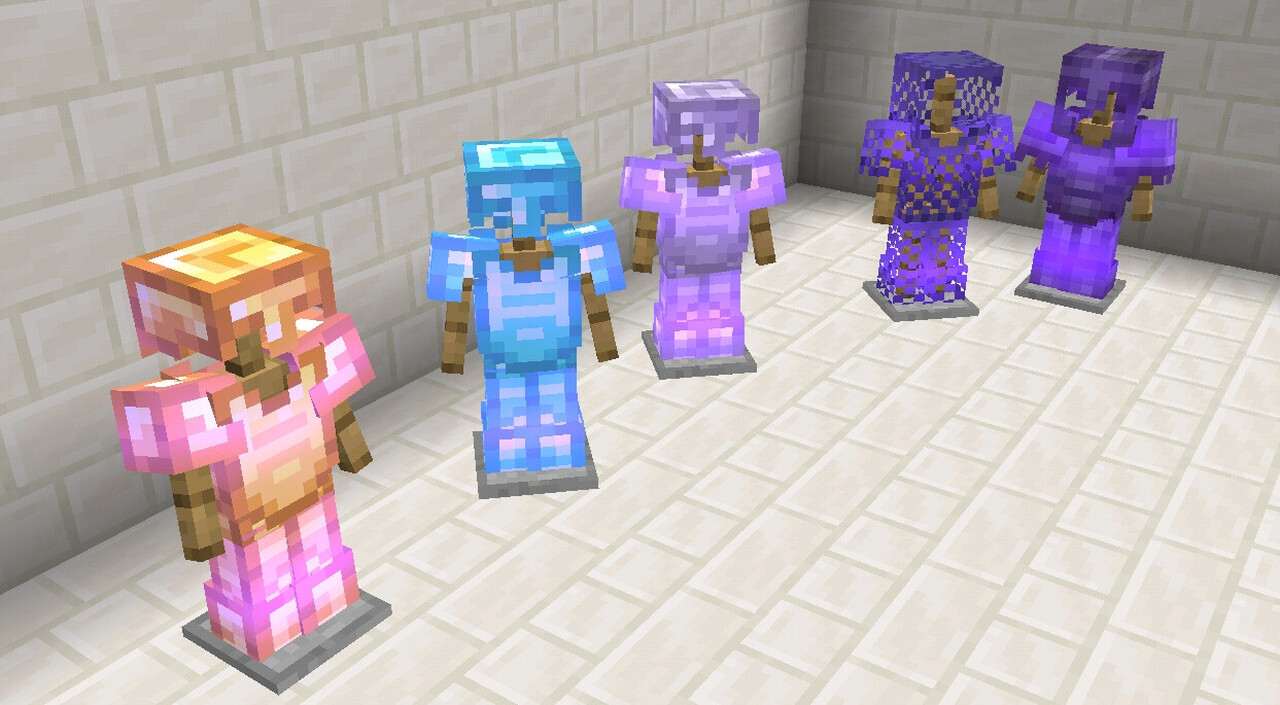 Consistent Armor - Bedrock Minecraft Texture Pack