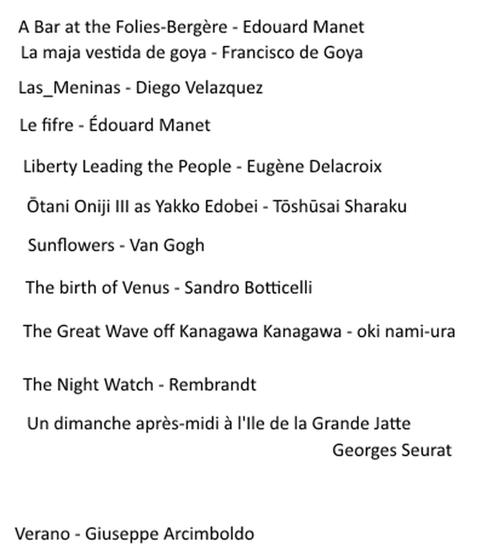 Famous Paintings in Minecraft Minecraft Texture Pack