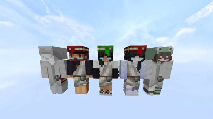 Villager to player! Add [120 new skins!] Minecraft Texture Pack
