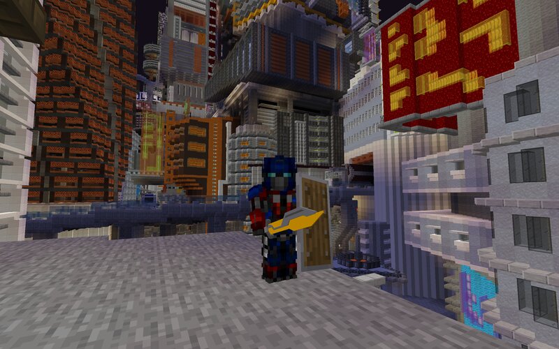Optimus Prime's Energon Sword Minecraft Texture Pack