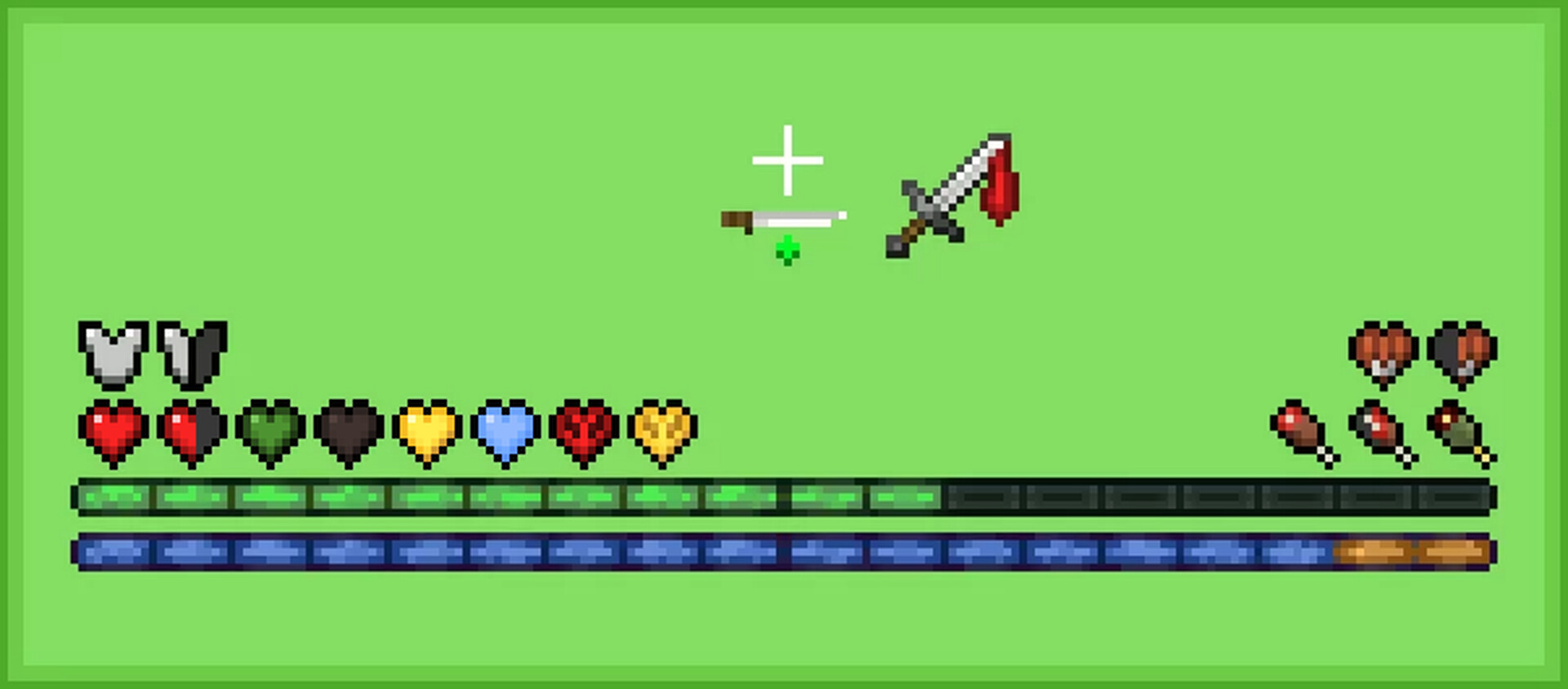 Consistent HUD/Particles - Bedrock Minecraft Texture Pack