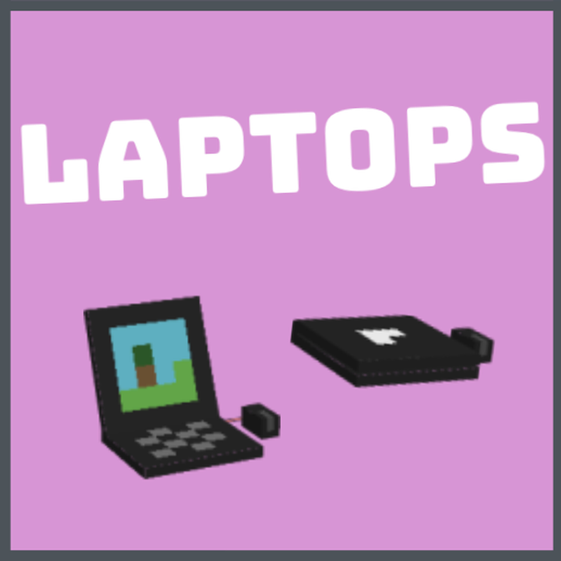 [1.16.5+] Laptops [3D] - No Optifine Required Minecraft Texture Pack