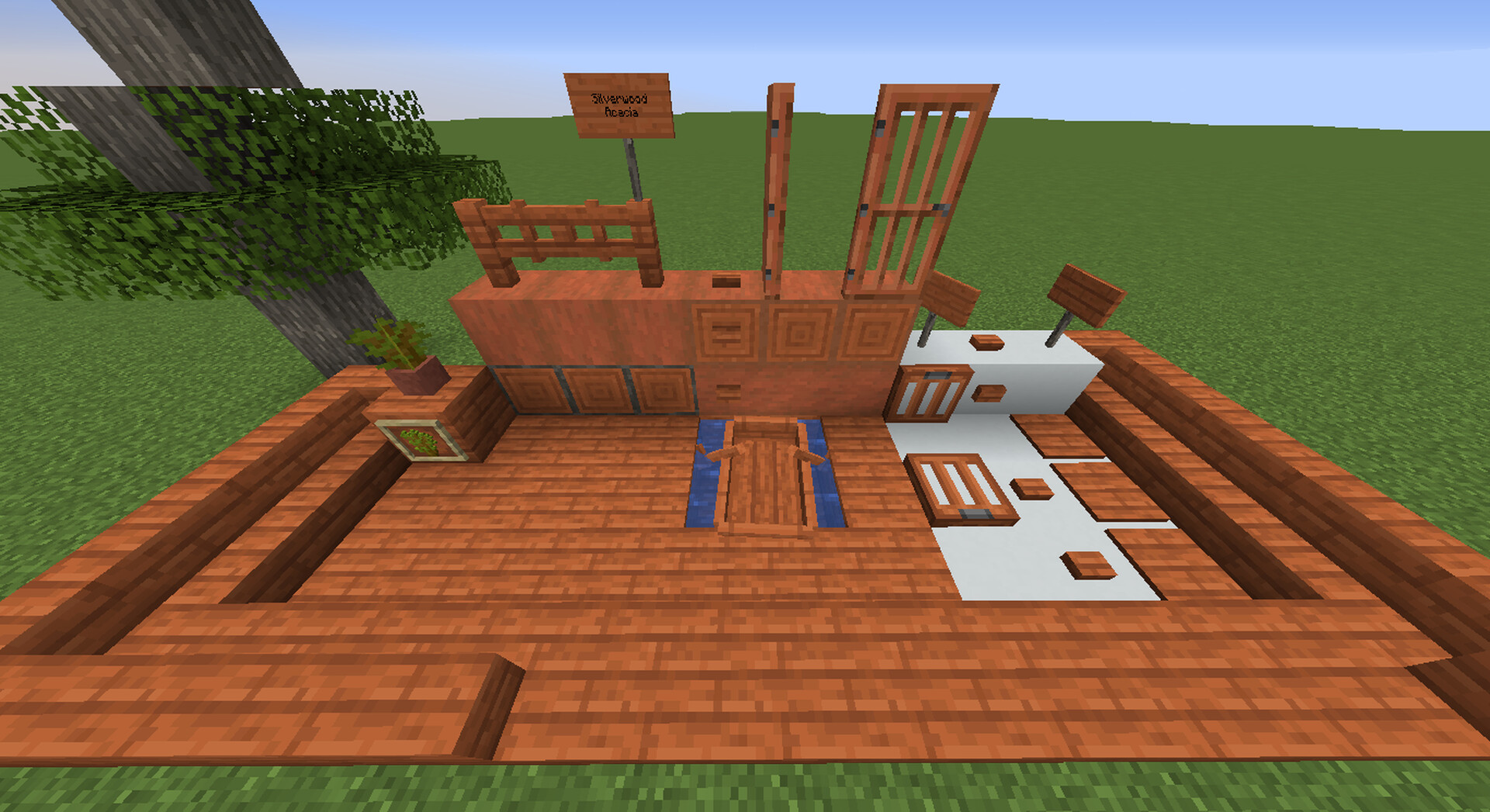 Silverwood Acacia - Java Edition Minecraft Texture Pack