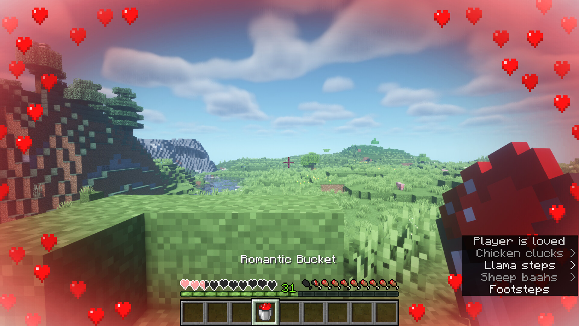 Romantic Freezing Minecraft Texture Pack
