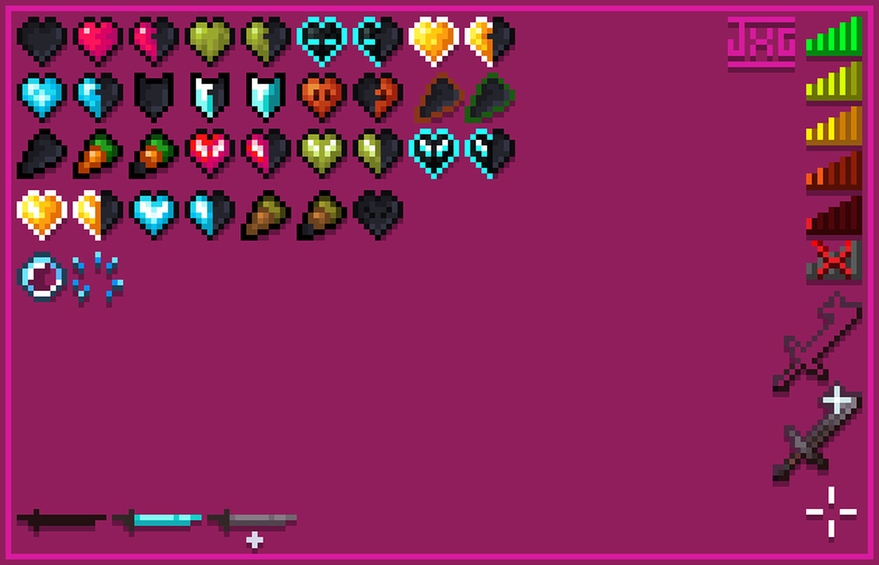 Jaden's Improved GUI ( 1.8 - 1.17 Snapshots ) Minecraft Texture Pack