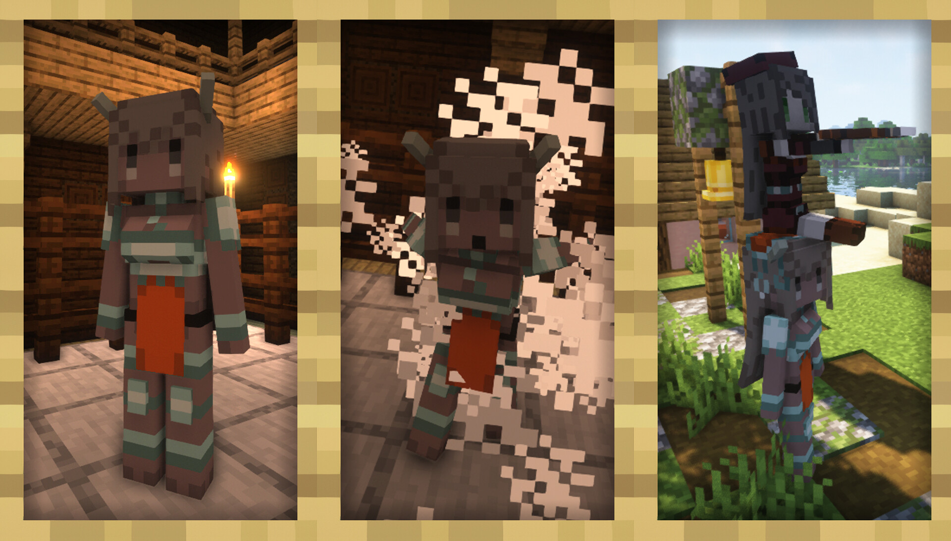 Cute Mob Models Resource Pack - 1.18.1 Minecraft Texture Pack