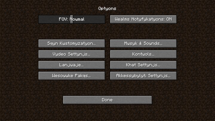 UWAWU | The Best Cat Speak Text Pack Minecraft Texture Pack