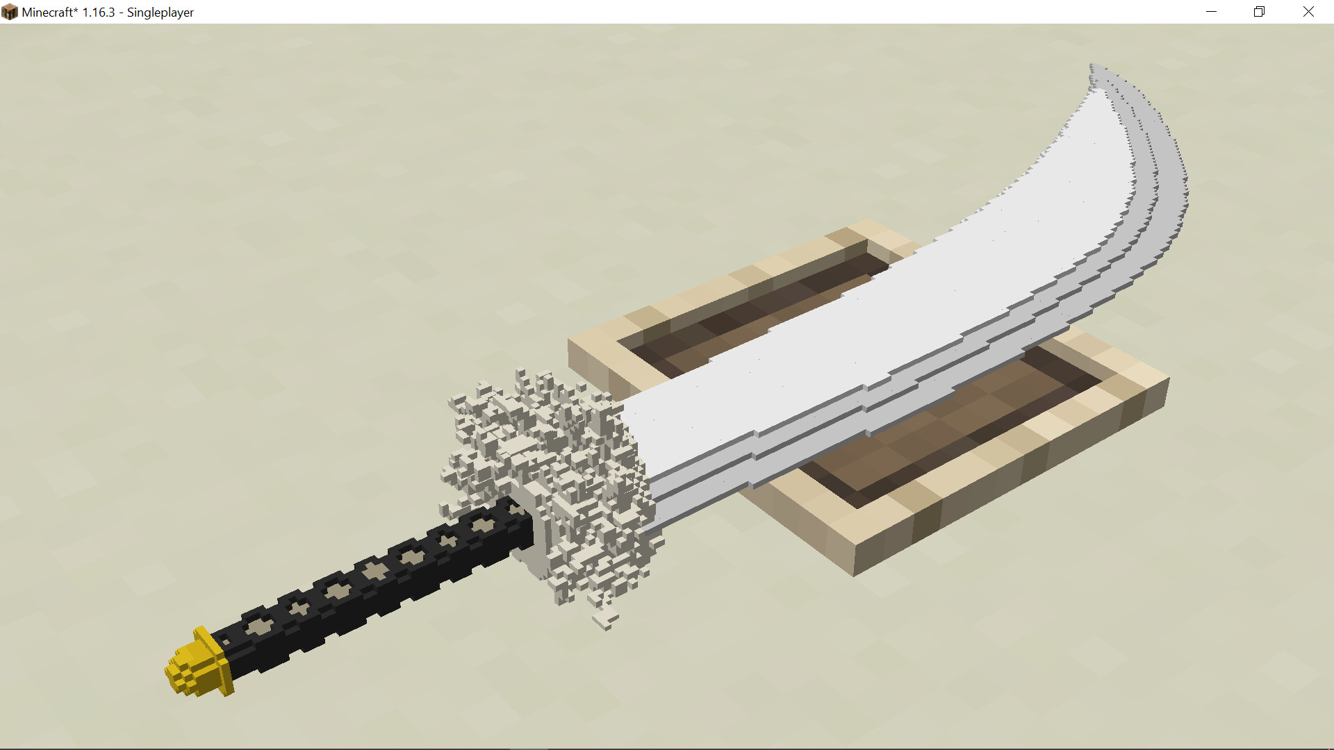InuYasha - Tessaiga sword Minecraft Texture Pack