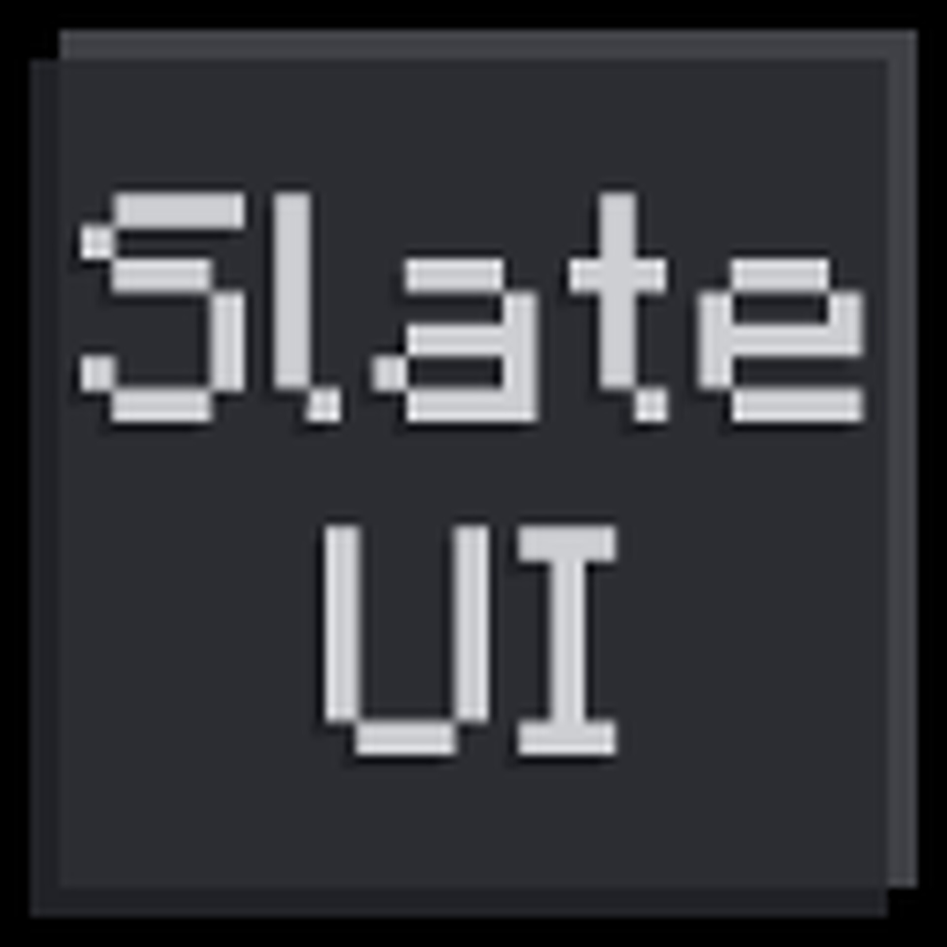 Slate UI - Stylized Dark Theme UI Pack (1.16+) Minecraft Texture Pack