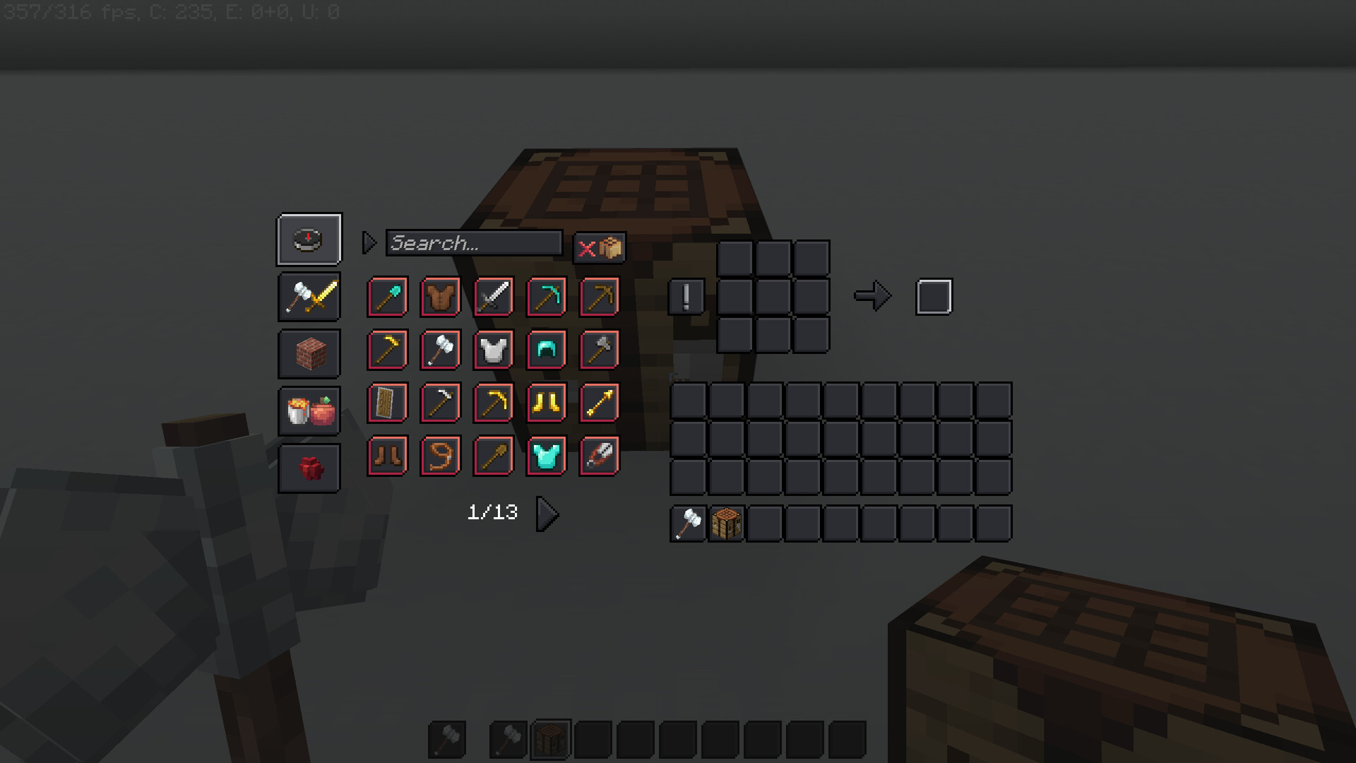 Slate UI - Stylized Dark Theme UI Pack (1.16+) Minecraft Texture Pack