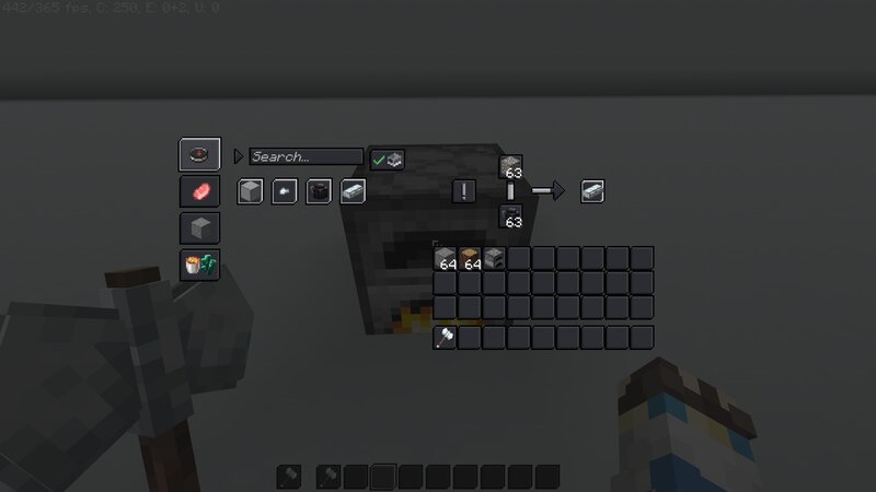 Slate UI - Stylized Dark Theme UI Pack (1.16+) Minecraft Texture Pack