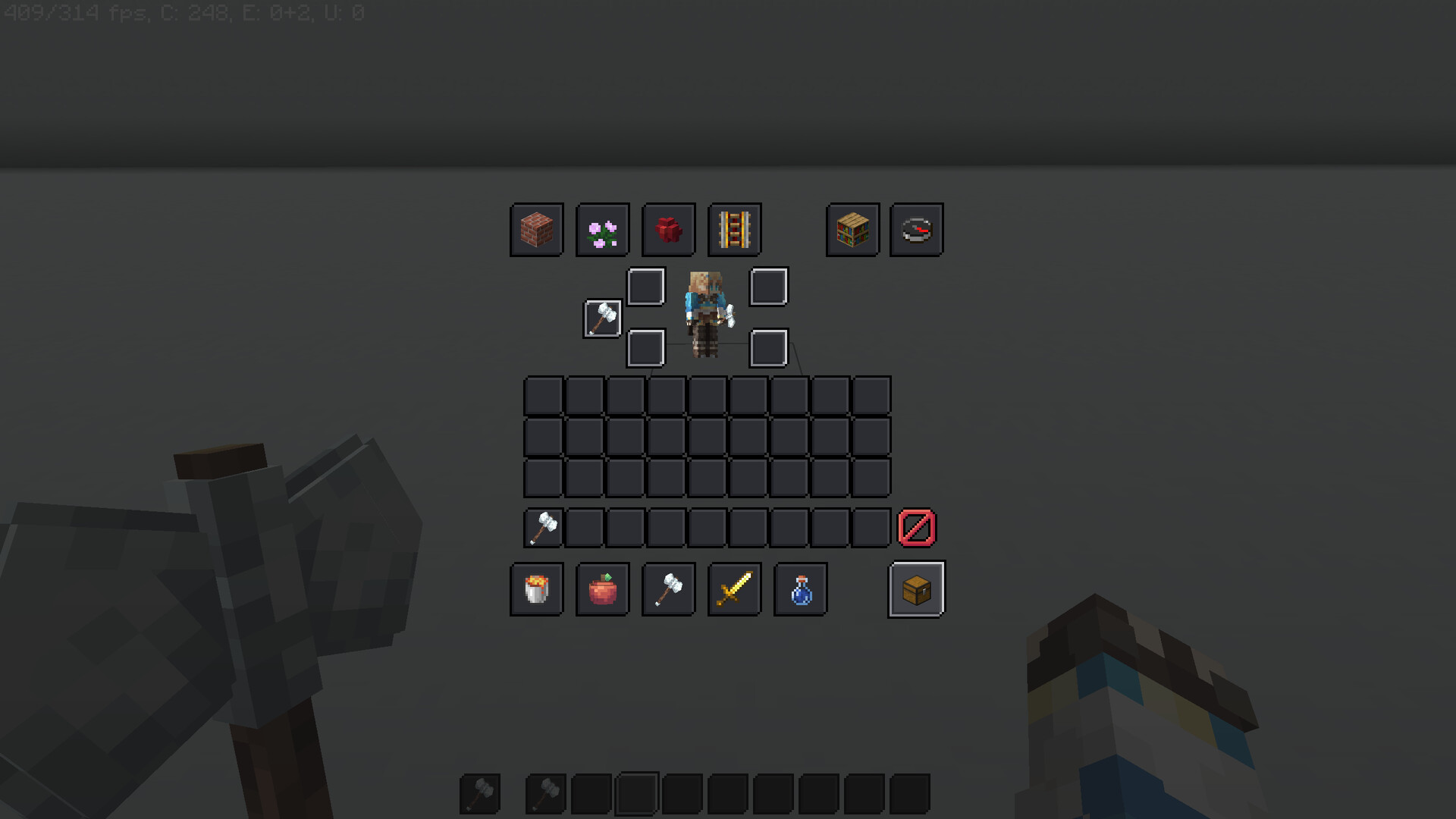 Slate UI - Stylized Dark Theme UI Pack (1.16+) Minecraft Texture Pack