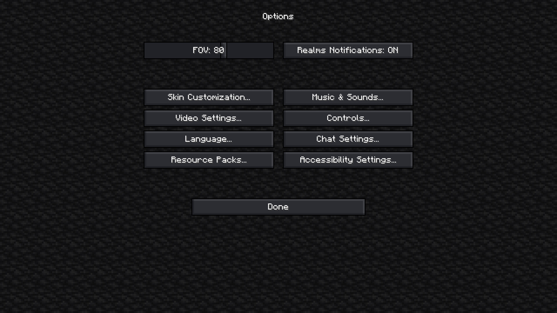 Slate UI - Stylized Dark Theme UI Pack (1.16+) Minecraft Texture Pack