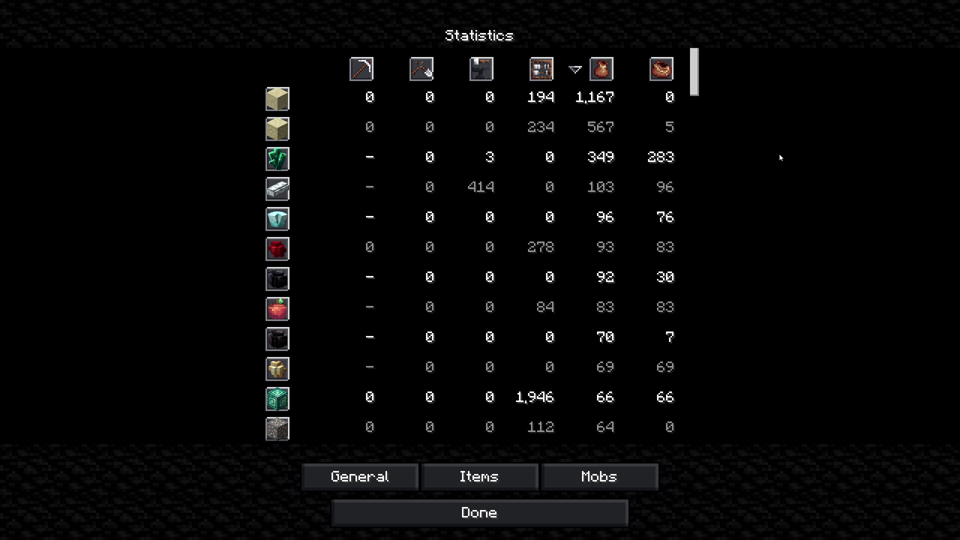 Slate UI - Stylized Dark Theme UI Pack (1.16+) Minecraft Texture Pack