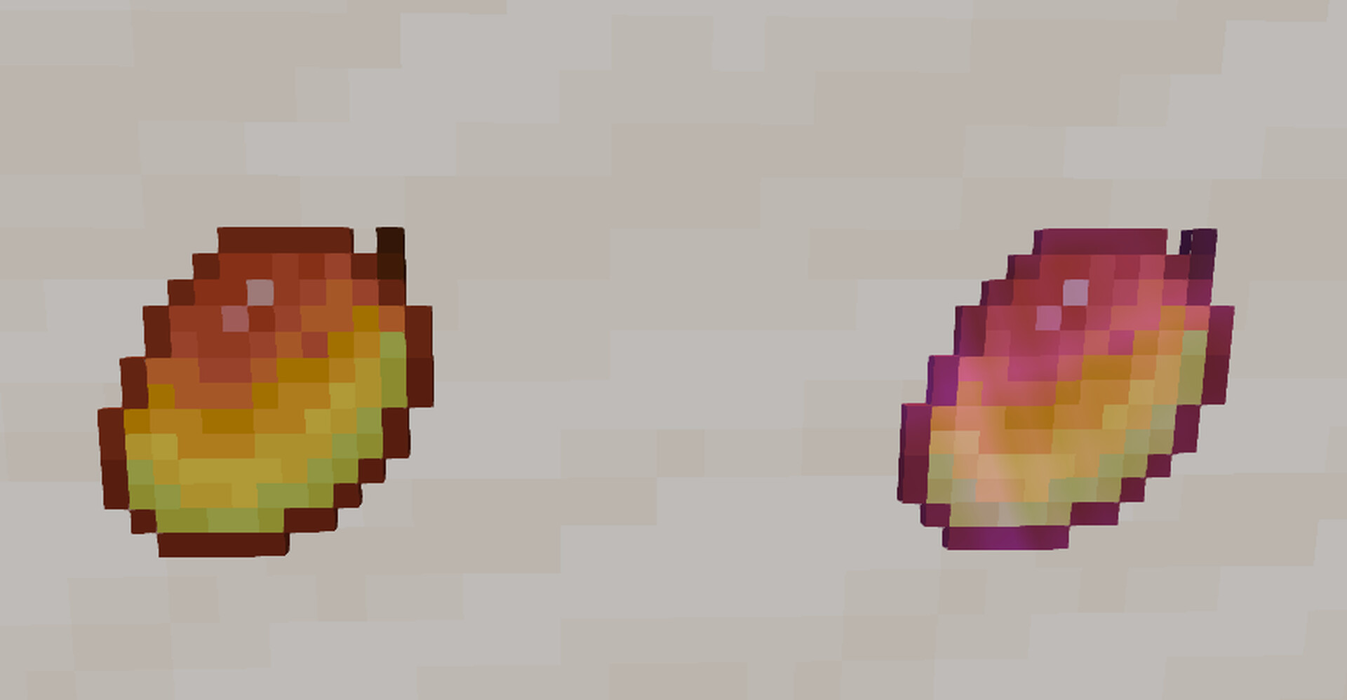 Golden Apples to Mangos 🥭 Minecraft Texture Pack