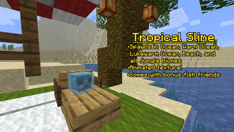 Slime Variants (Underground Update) (Optifine 1.17.1) 1.20.2/1.20.1/1. ...