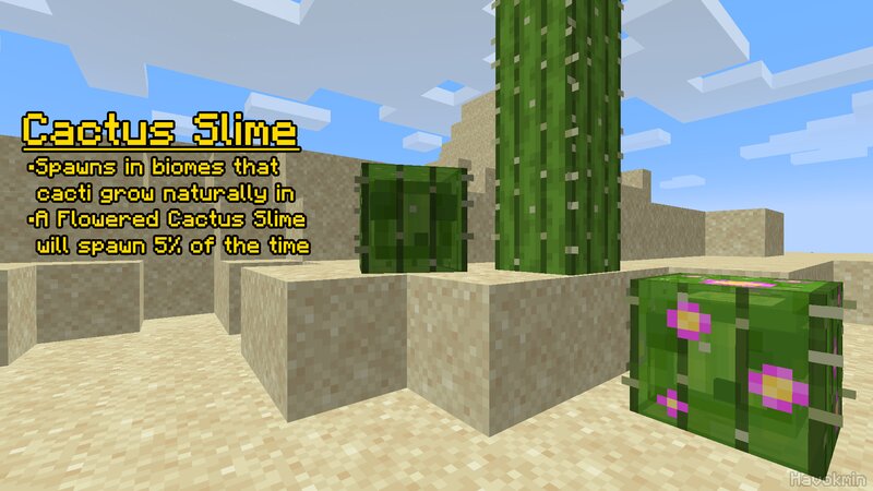 Slime Variants (Underground Update Part II) (Optifine 1.18.1) Minecraft ...
