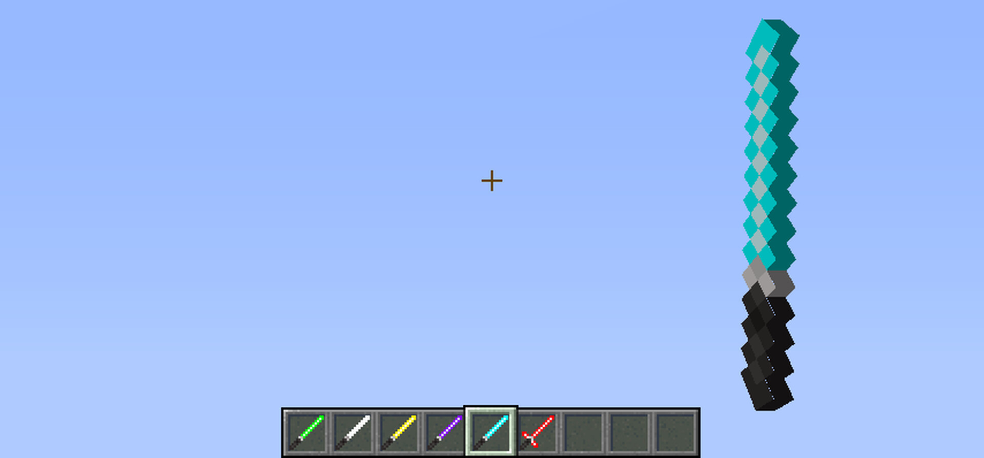 LightSaber texture pack [1.16] and [1.8.9] Minecraft Texture Pack