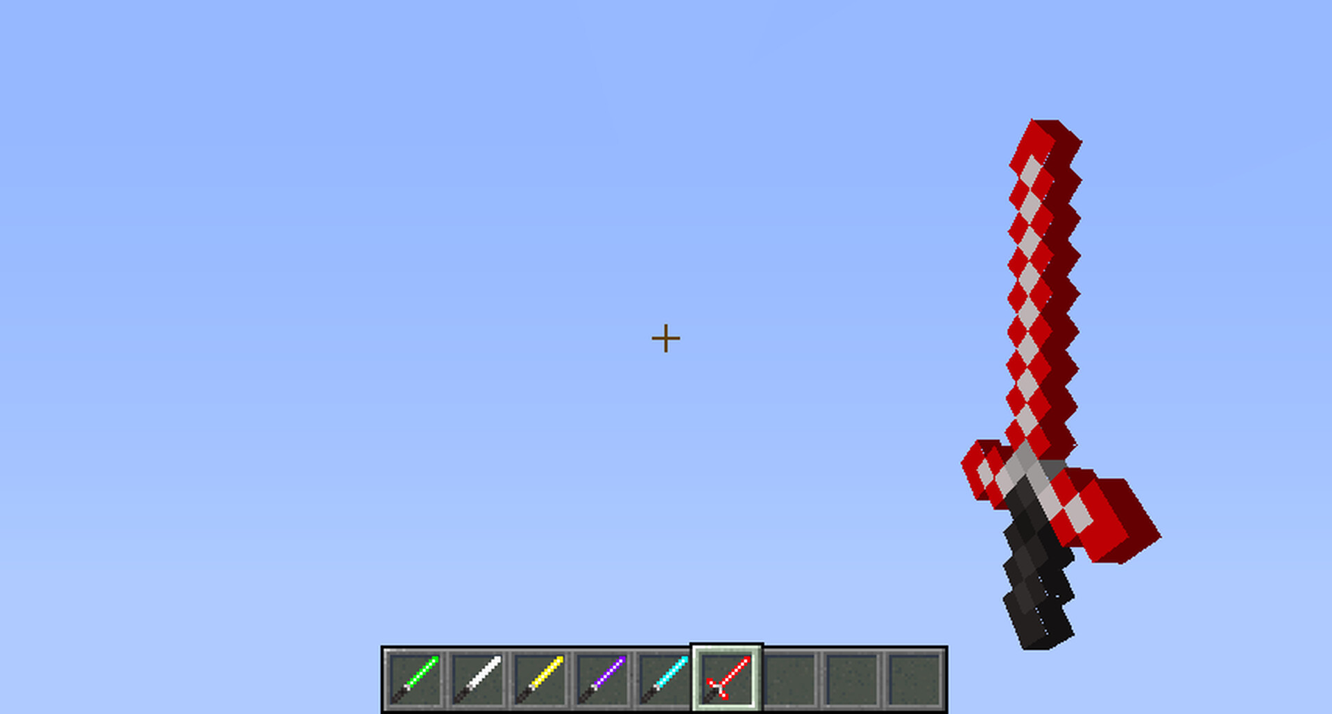 LightSaber texture pack [1.16] and [1.8.9] Minecraft Texture Pack