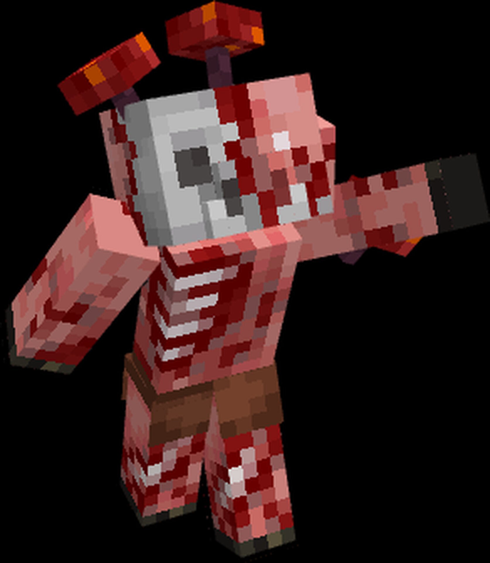 Pigmen Redesign [1.16]: Fungi-infected Piglin Minecraft Texture Pack