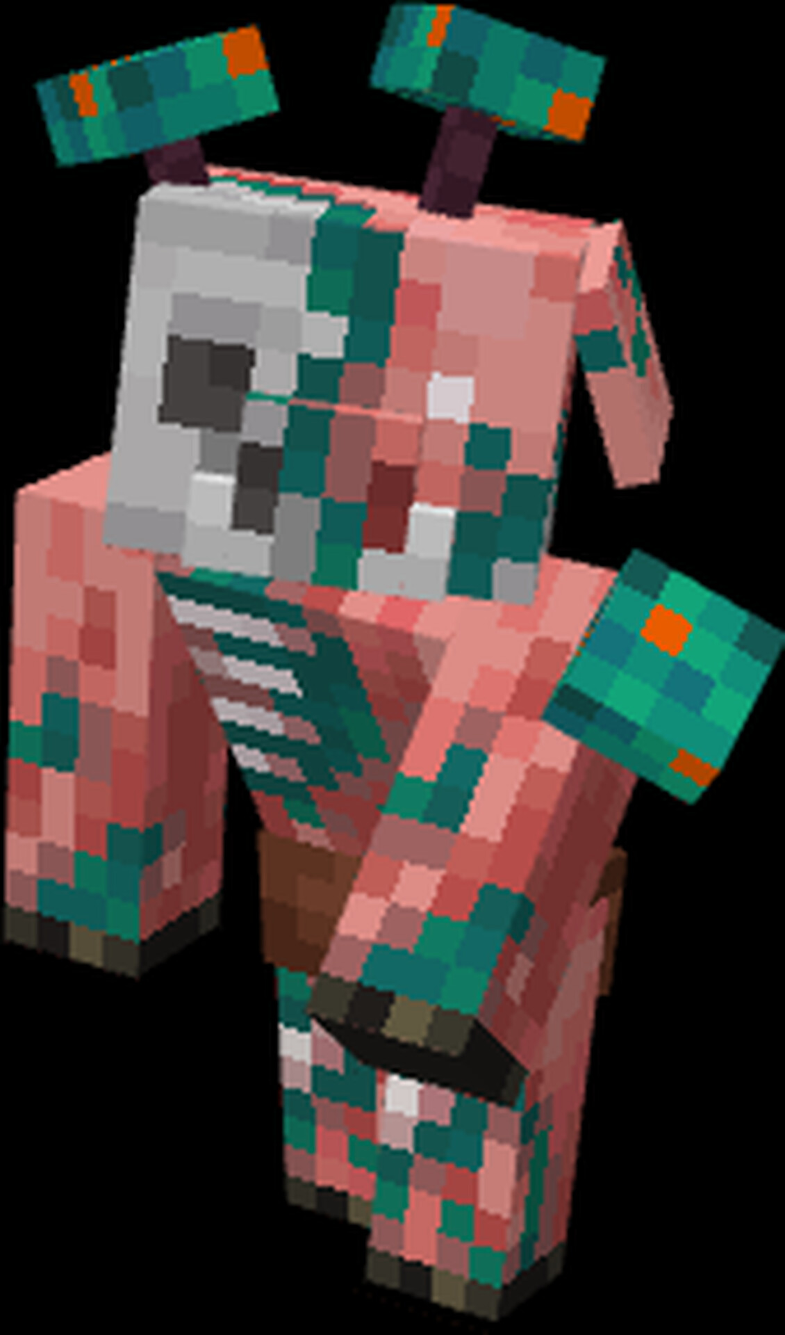 Pigmen Redesign [1.16]: Fungi-infected Piglin Minecraft Texture Pack