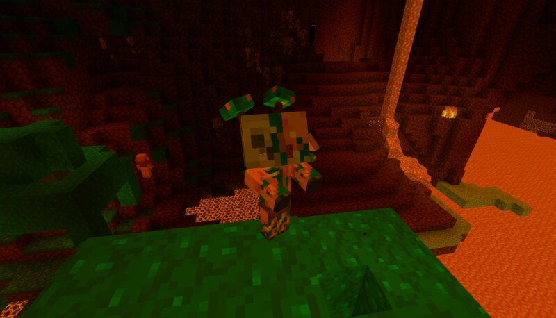 Pigmen Redesign [1.16]: Fungi-infected Piglin Minecraft Texture Pack