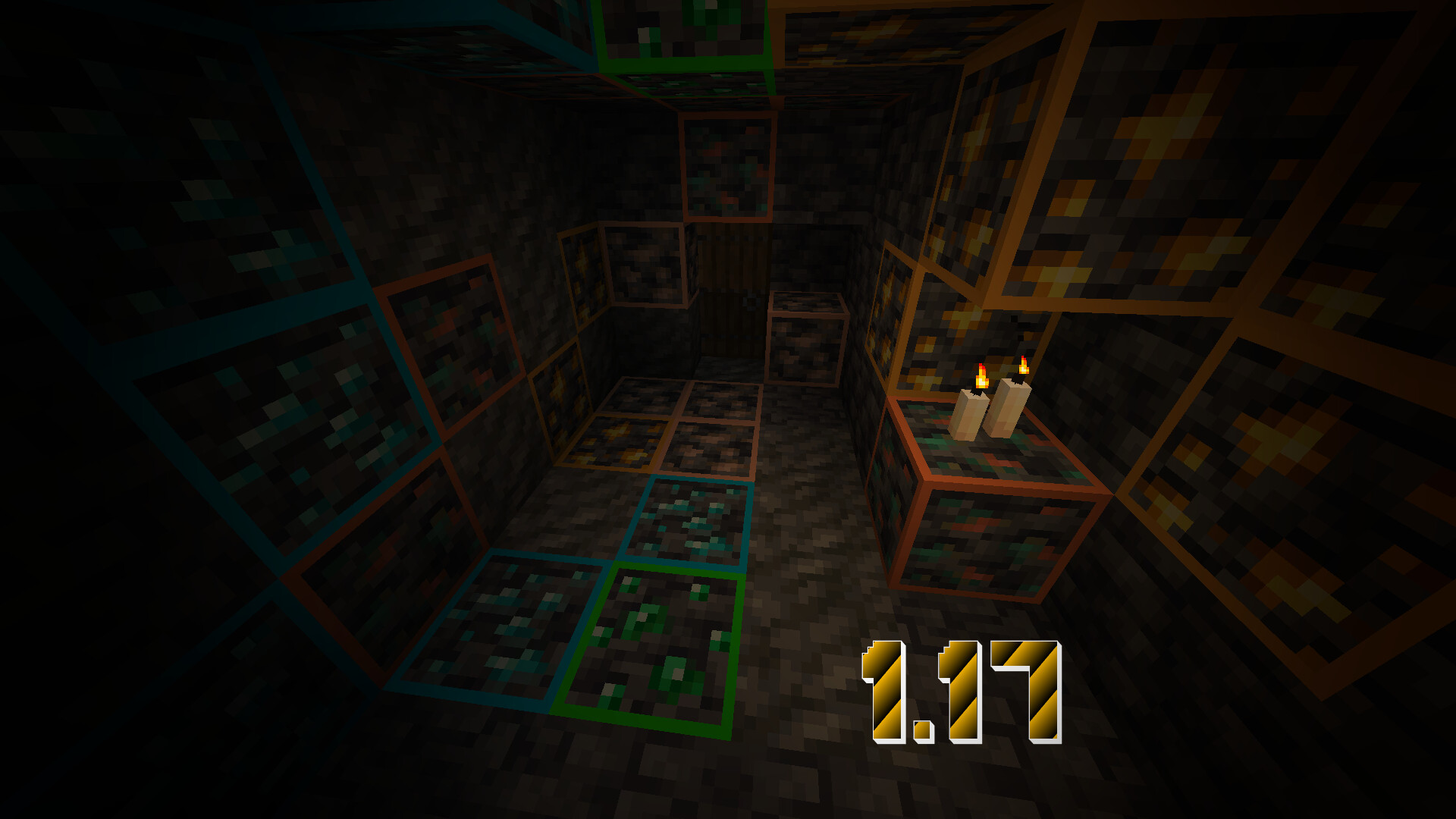 Outlined Ores!! (for Minecraft 1.17 - for PC) Minecraft Texture Pack