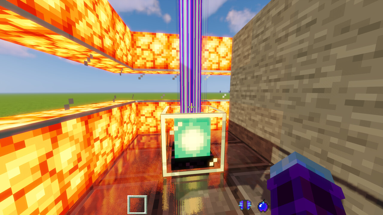 PURPLEpack (new beacon) V1 by pinkhatuser Minecraft Texture Pack