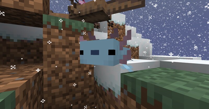 Wooper over axolotl Minecraft Texture Pack