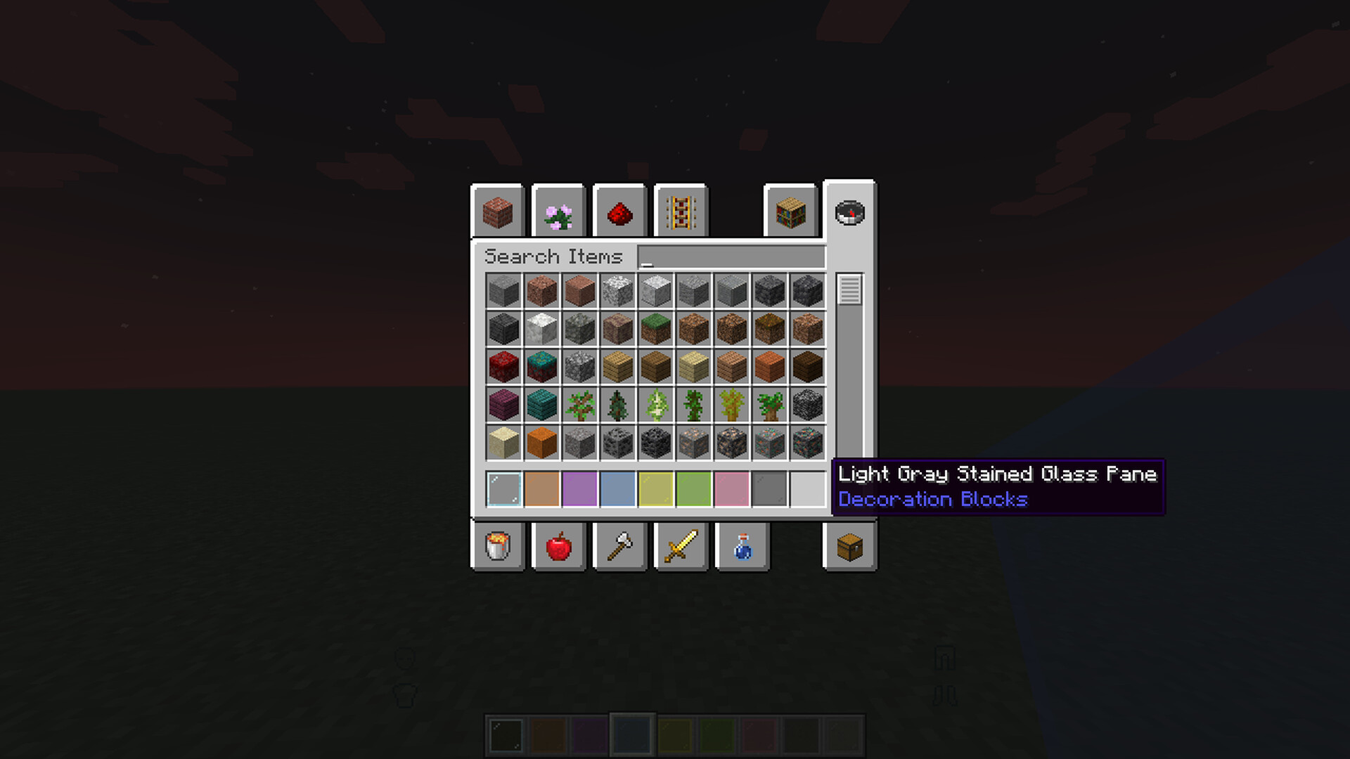 3D Glass Panes Minecraft Texture Pack