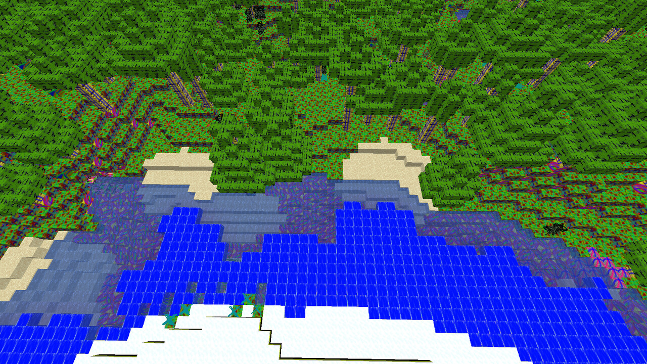 cursed Minecraft Texture Pack