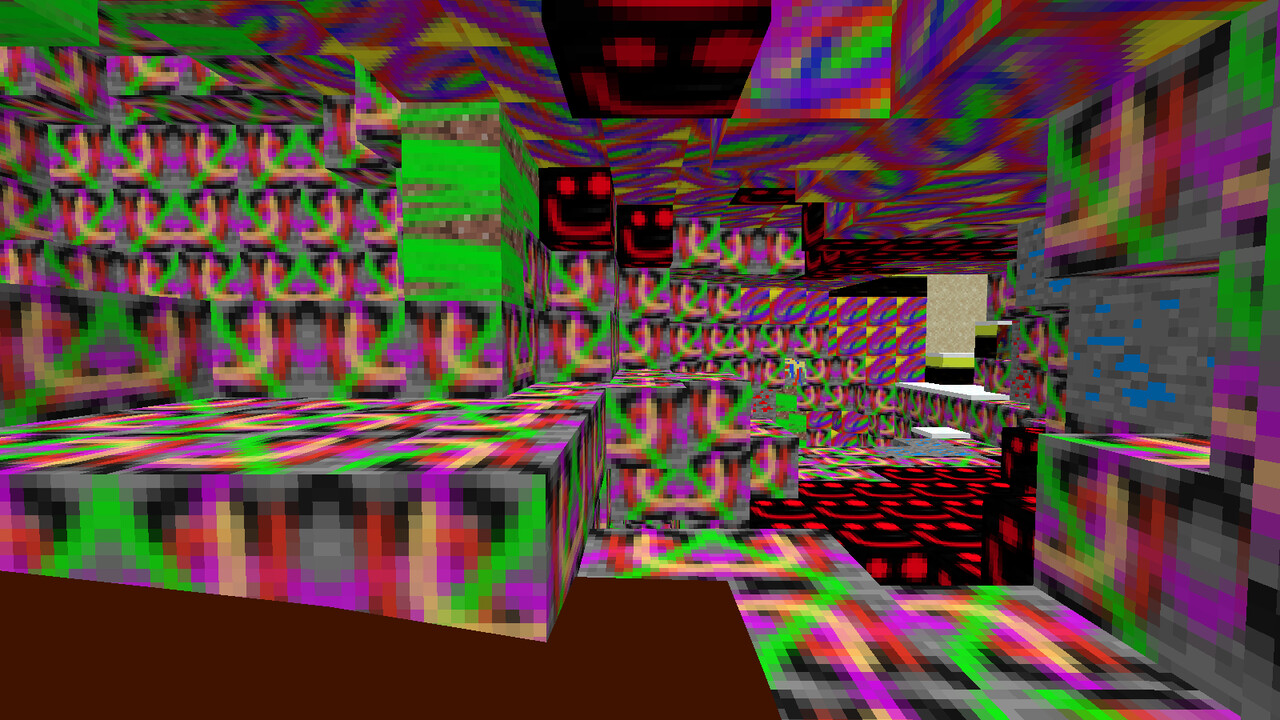 cursed Minecraft Texture Pack